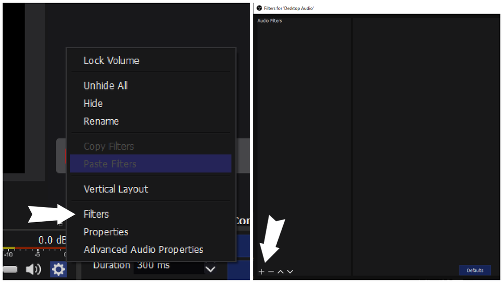 OBS Audio Filters Explained — TTRPG Overlay
