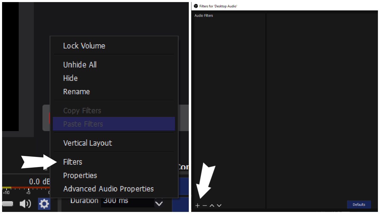 OBS Audio Filters Explained — TTRPG Overlay