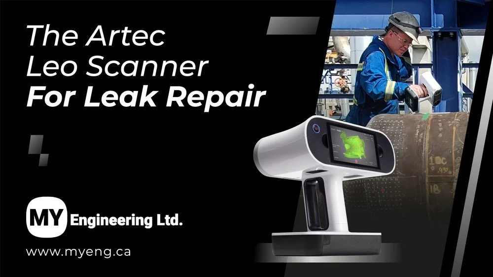 The Artec Leo Scanner For Leak Repair — My Engineering Ltd.