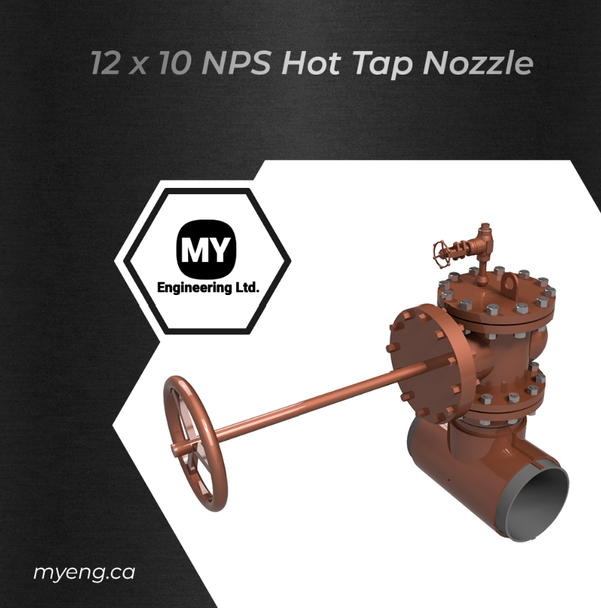 Hot tap and line stop fitting design — My Engineering Ltd.