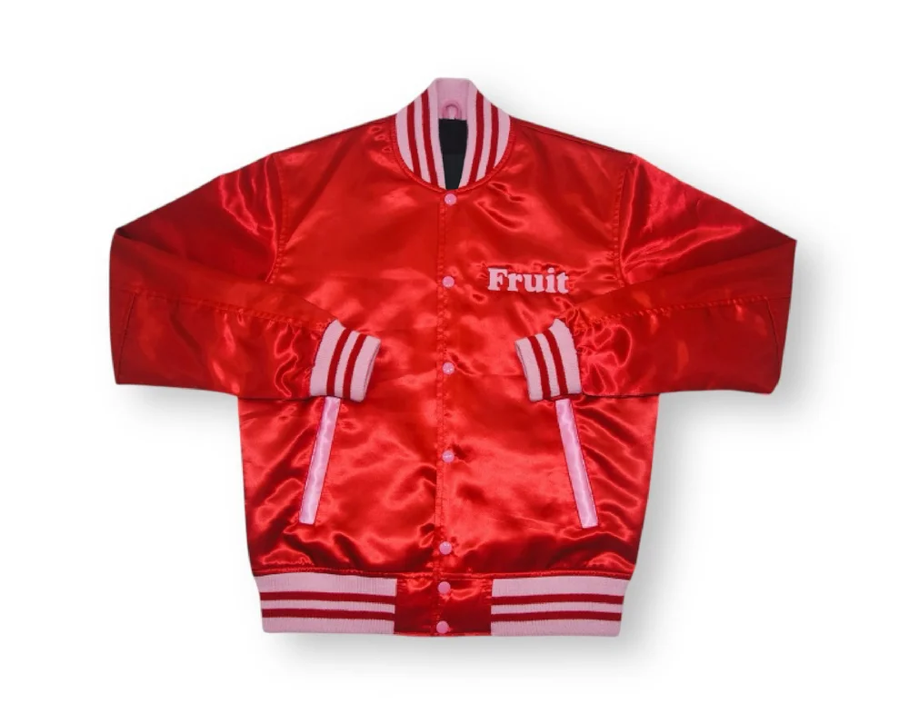 Fruit Strawberry Varsity Jacket — The Vision