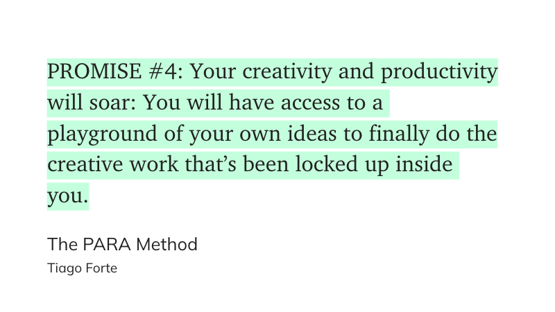 The PARA Method by Tiago Forte Book Summary — Bill McLean