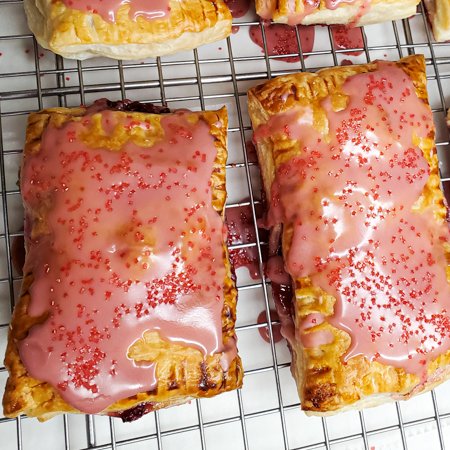 Cherry Cheesecake Pastry Pockets — Laura's Bake Lab