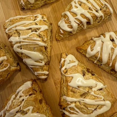 Maple Ginger Scones — Laura's Bake Lab