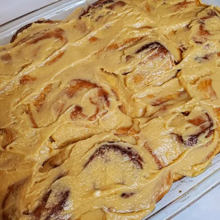 Peanut Butter & Jelly Sweet Rolls — Laura's Bake Lab