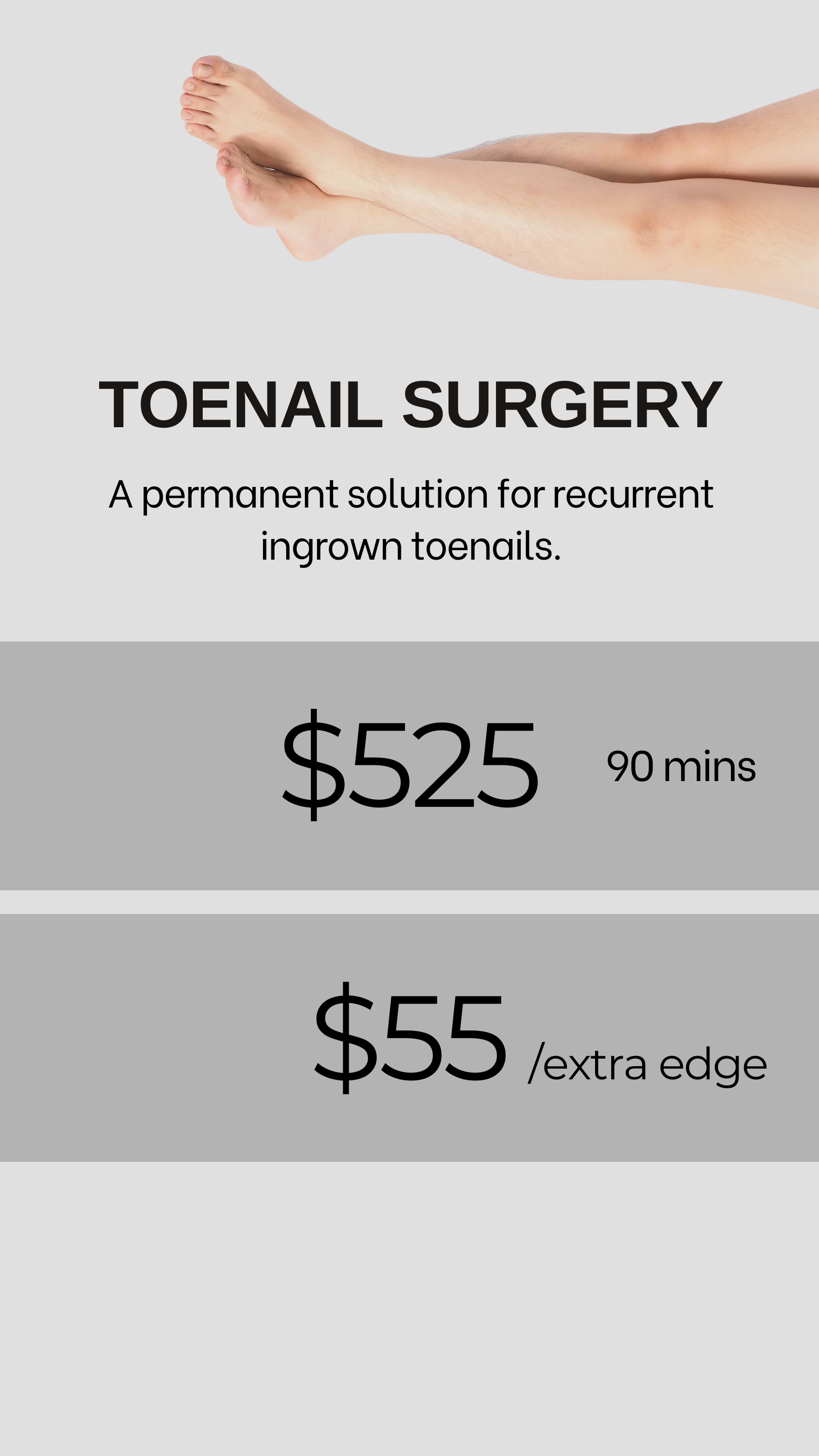 Fees — Foot Faults
