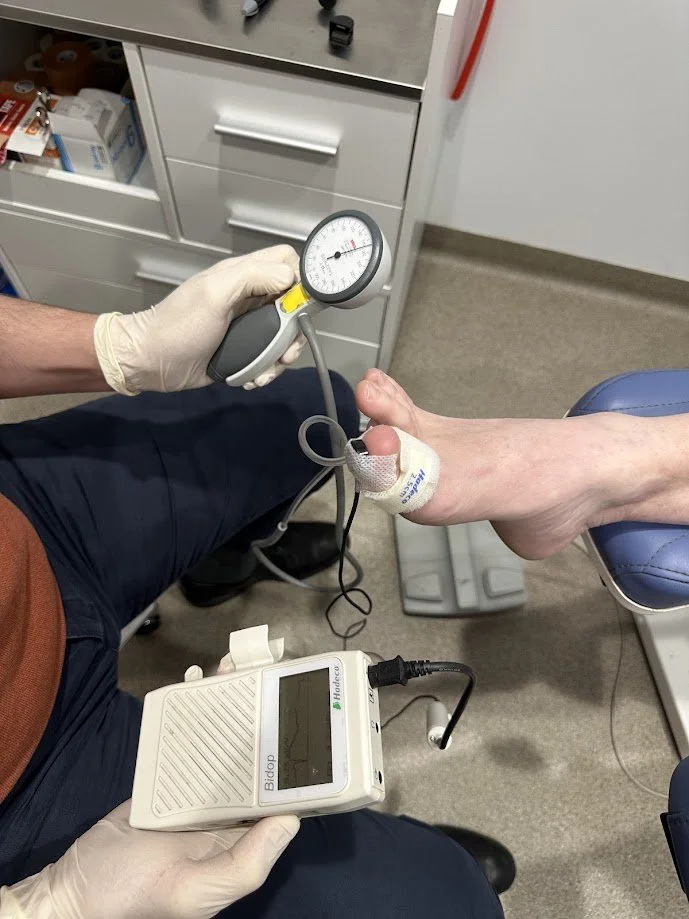 Vascular Assessment — Foot Faults