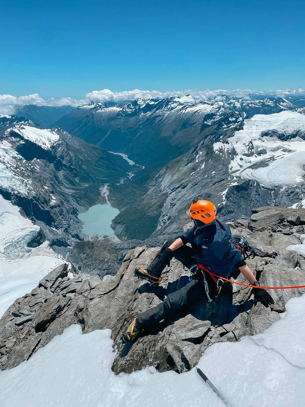 Mount Aspiring Skills And Summit Course — Alpine Guides, Aoraki Mount Cook New Zealand