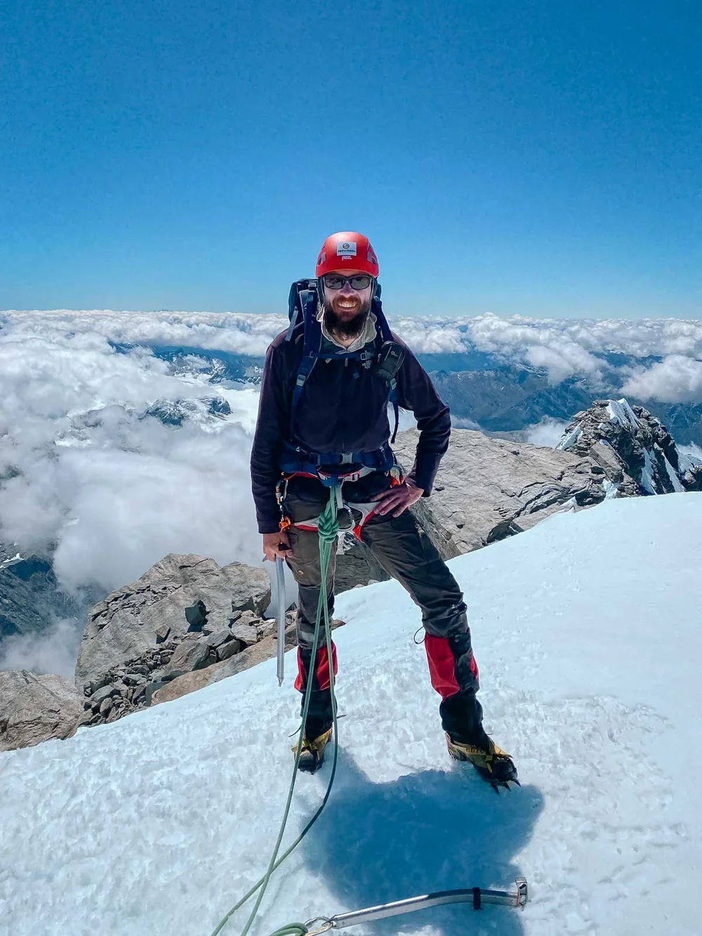 Mount Aspiring Guided Climb — Alpine Guides, Aoraki Mount Cook New Zealand