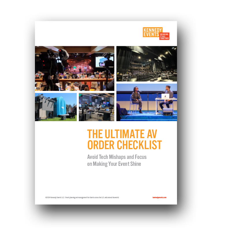 Ultimate AV Checklist for Events: Ensure Seamless Tech Execution ...