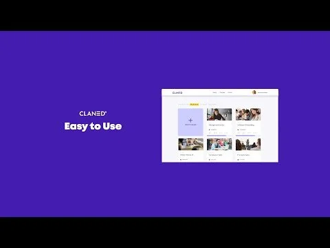 Claned Video Series: Easy to Use — jK