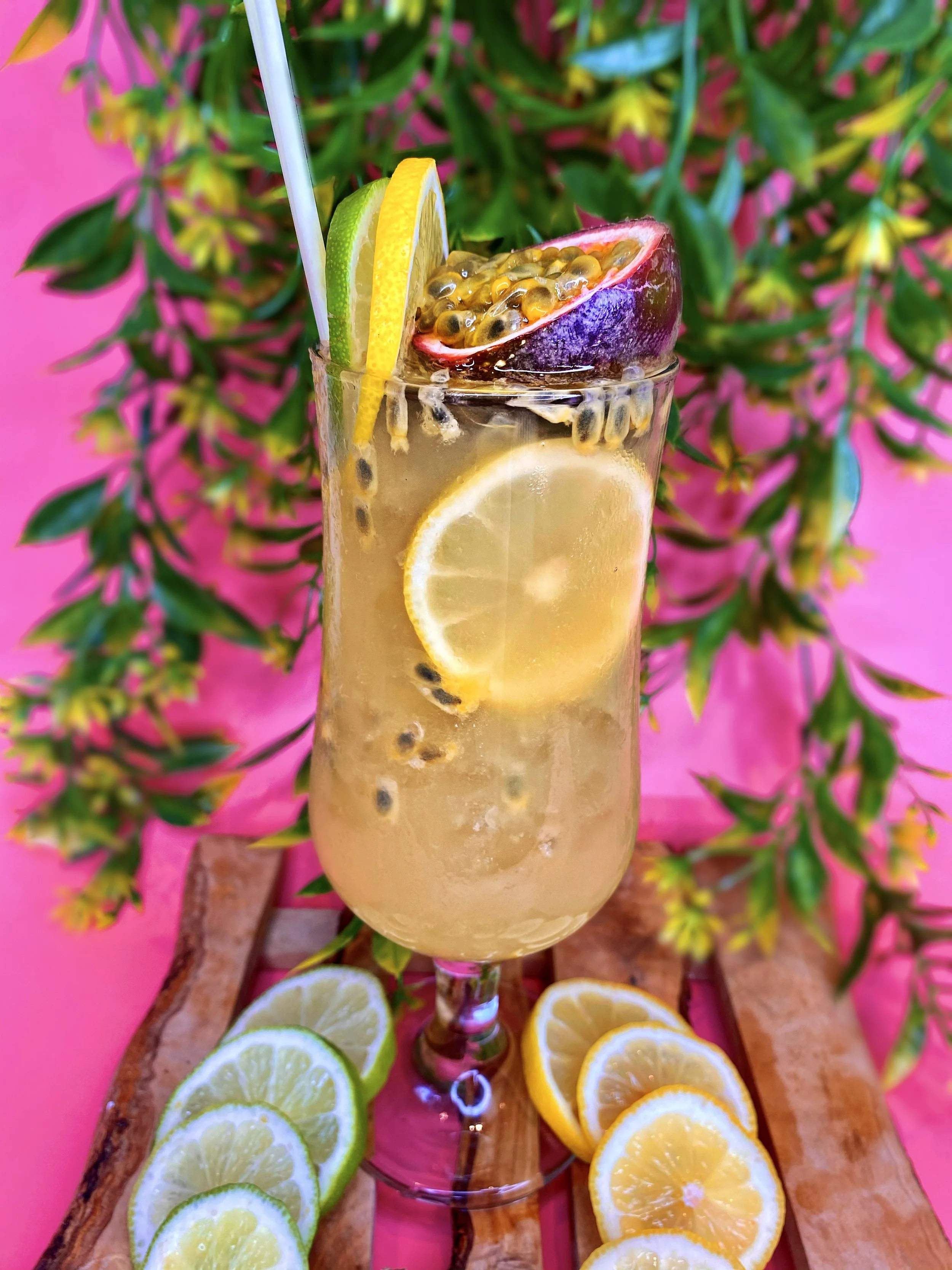 Tropical Passionfruit Rum Spritz Tales And Tails UK