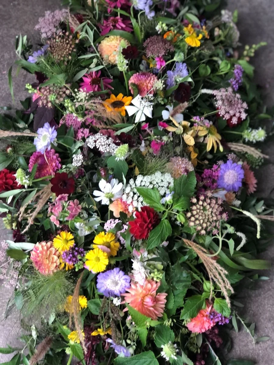 Funeral Flowers in Brighton & Sussex | Natural, Seasonal Tributes ...