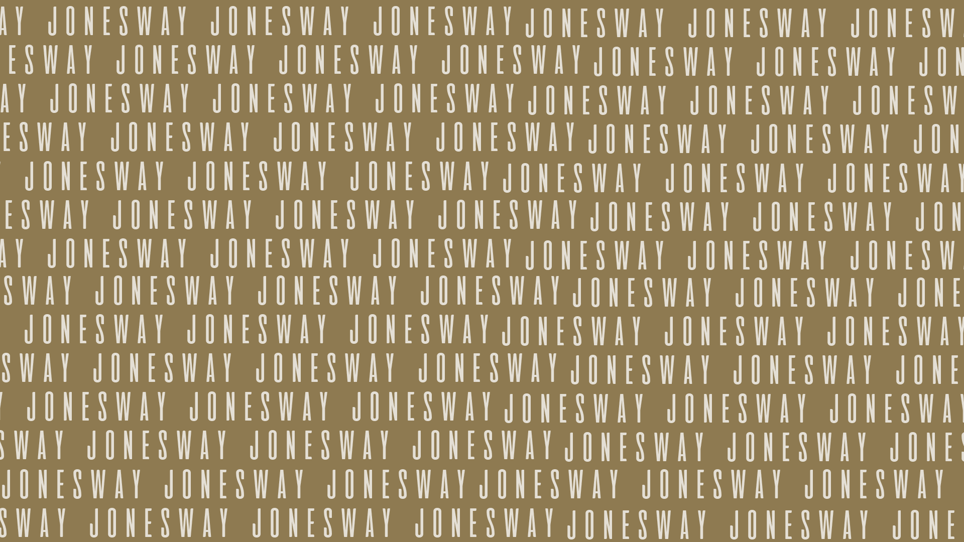 About Us — JONESWAY
