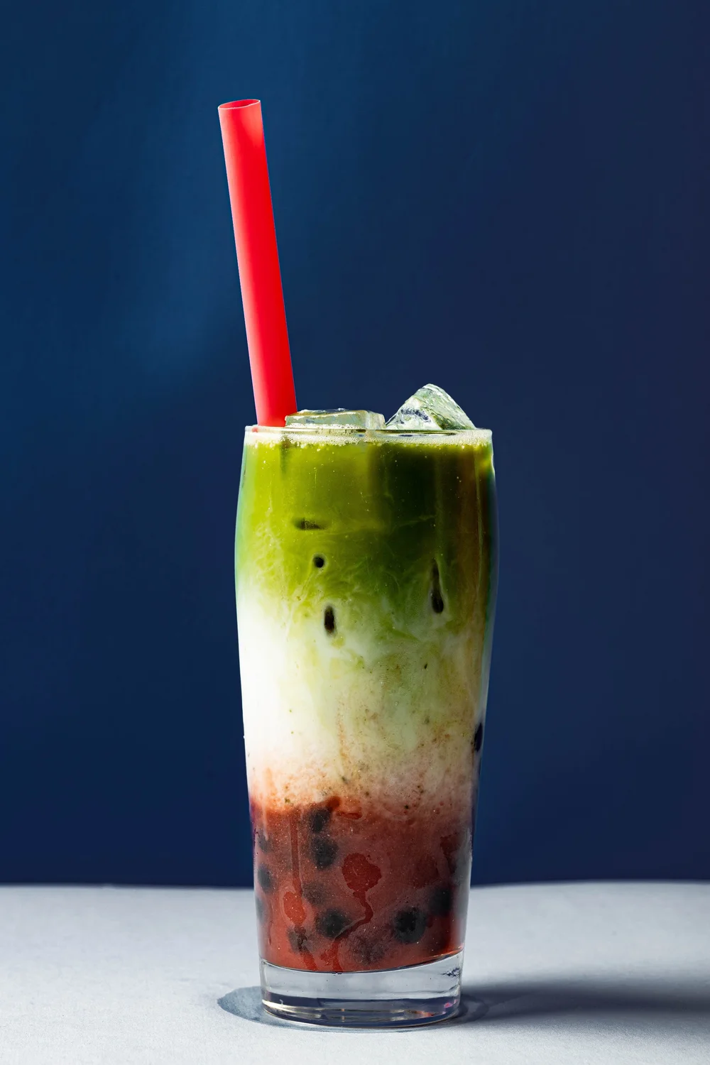 Strawberry Matcha Boba — Mecha Noodle Bar