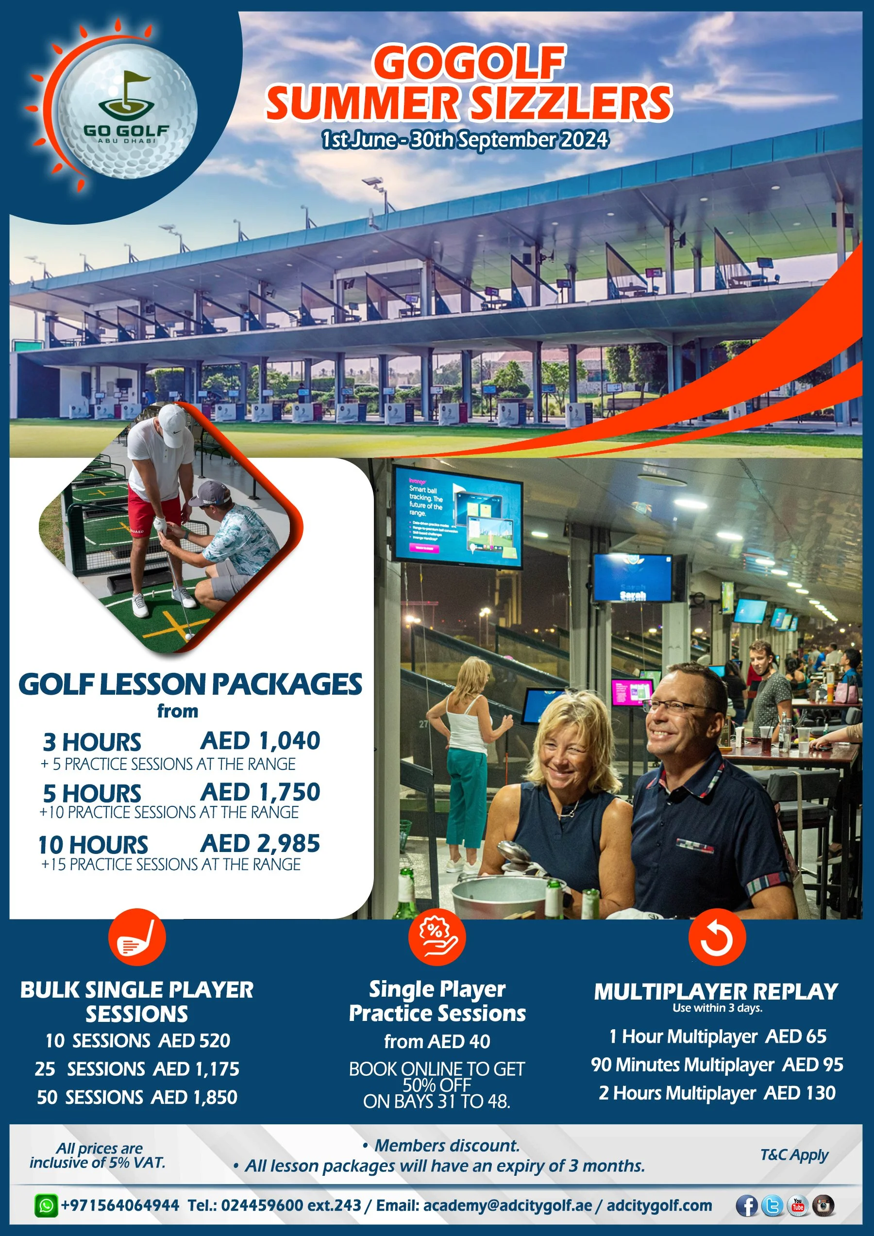 Events & Promotions — GoGolf Abu Dhabi