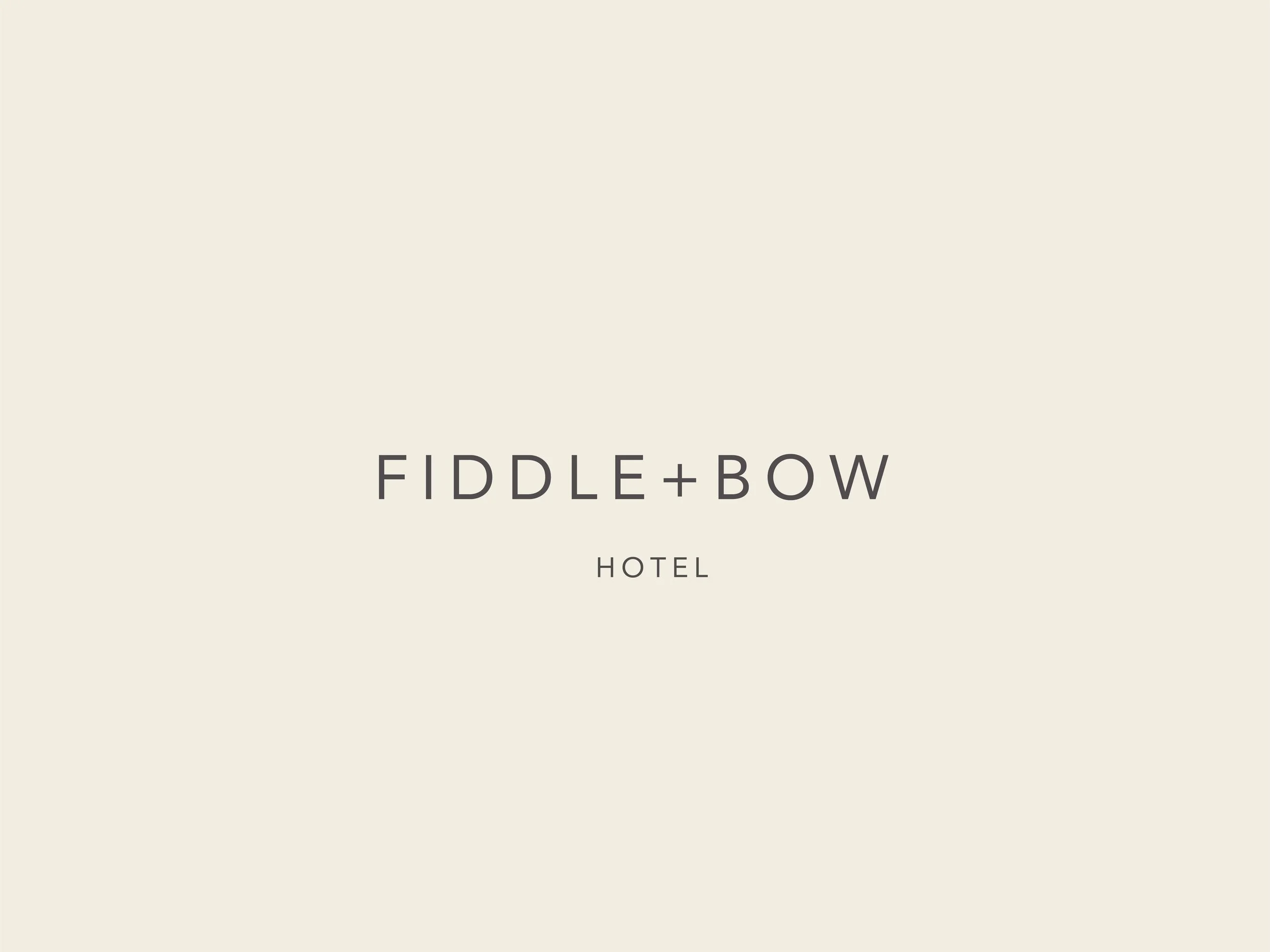 Hotel Branding | Fiddle+Bow Hotel | County Clare — ASH BRANDING STUDIO