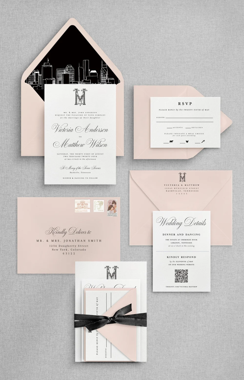 Complete wedding invitations | Beachweddingtips.com