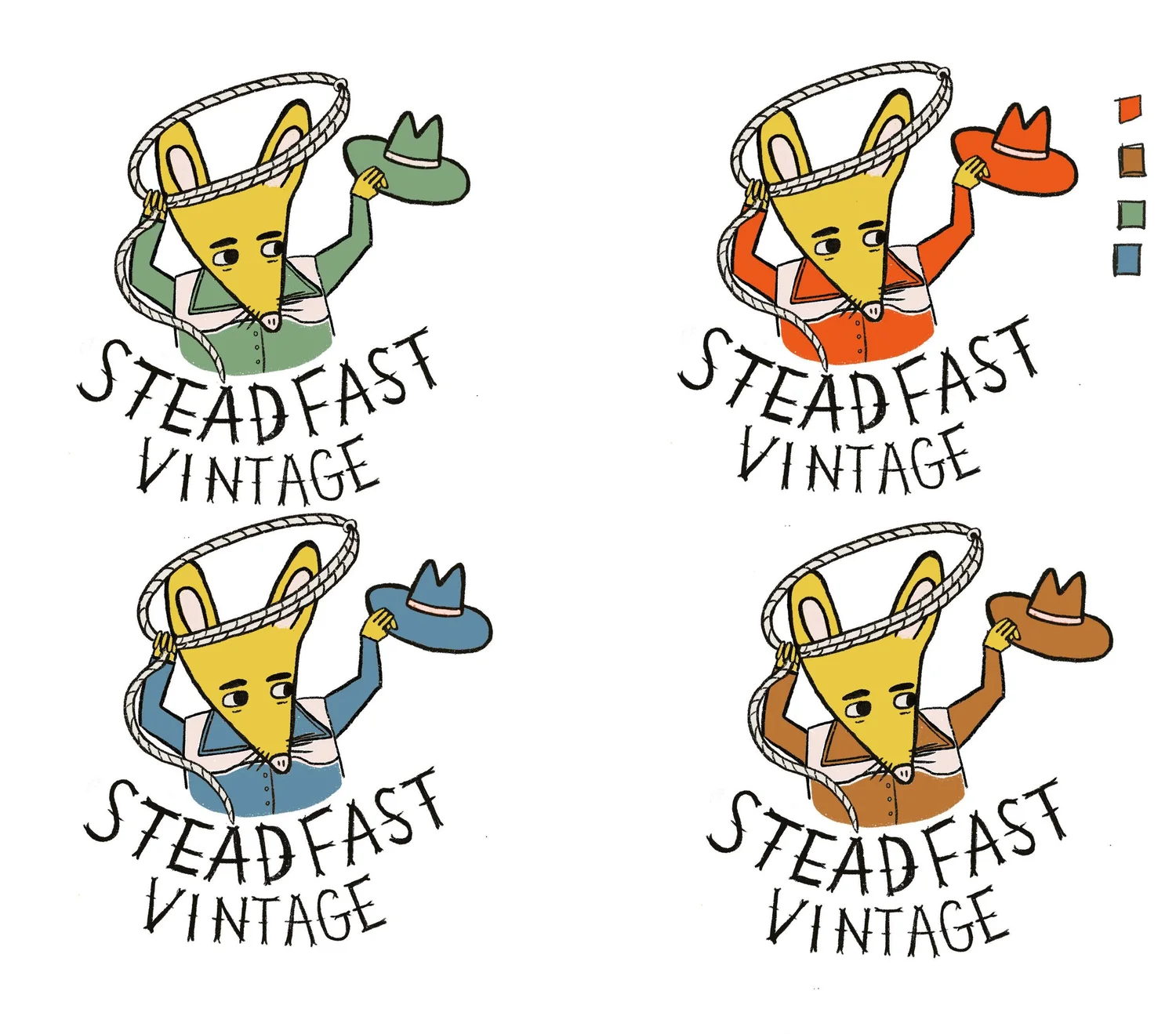 Steadfast Vintage — Lucy Michell Illustration