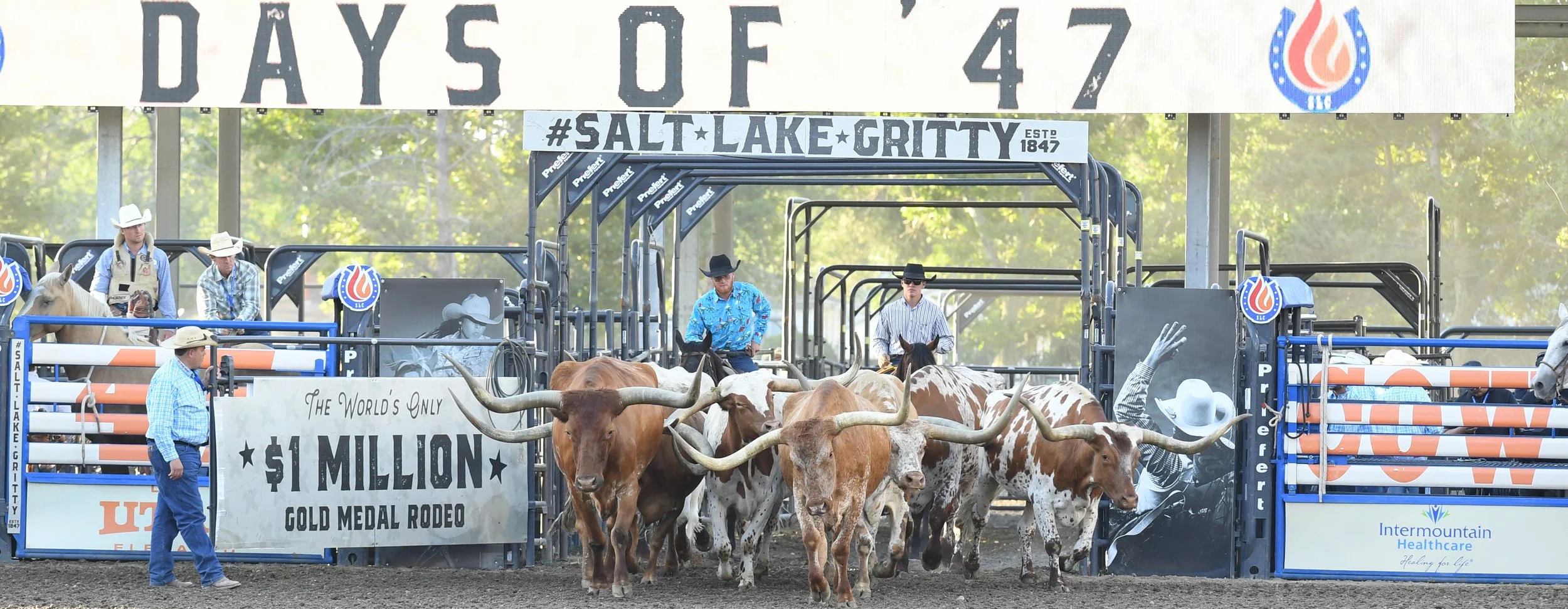 SCHEDULE — Utah Days of 47 Rodeo | July 21-25 in Salt Lake City