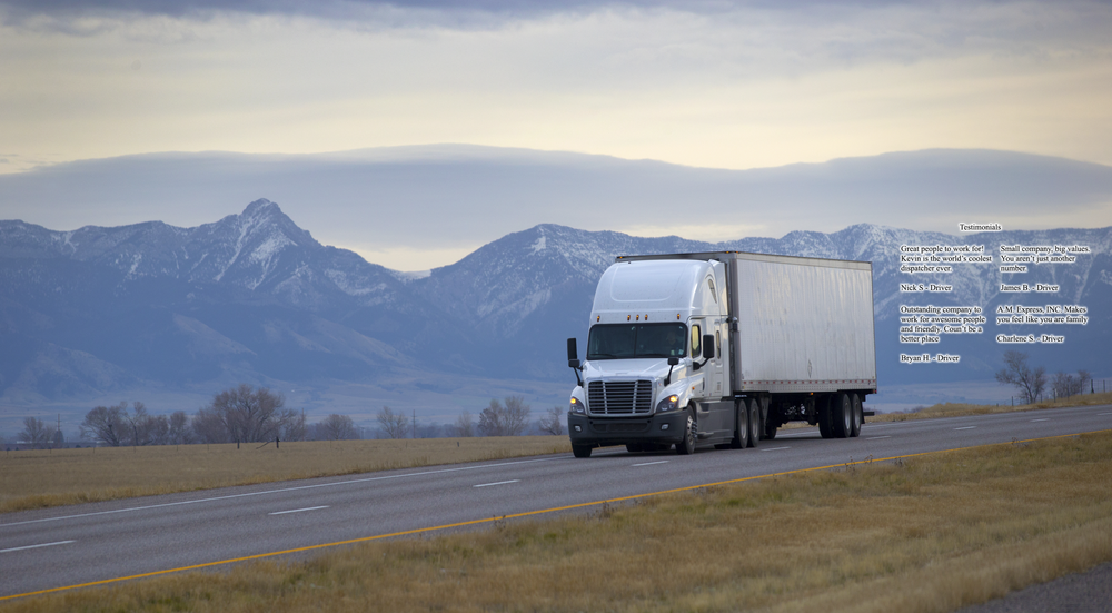 AM Express Inc | Freight transport | Trucking company