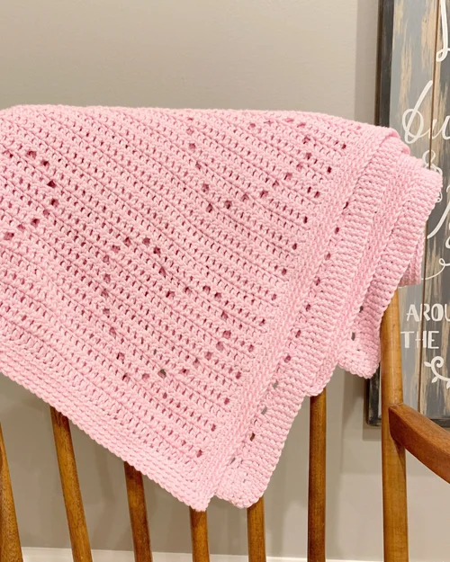 Hope Blanket :: Filet Crochet Pattern :: Awareness Ribbon — Owl B ...