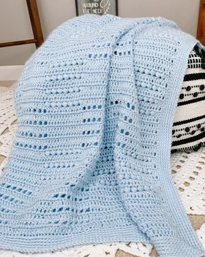 Hope Blanket :: Filet Crochet Pattern :: Awareness Ribbon — Owl B ...