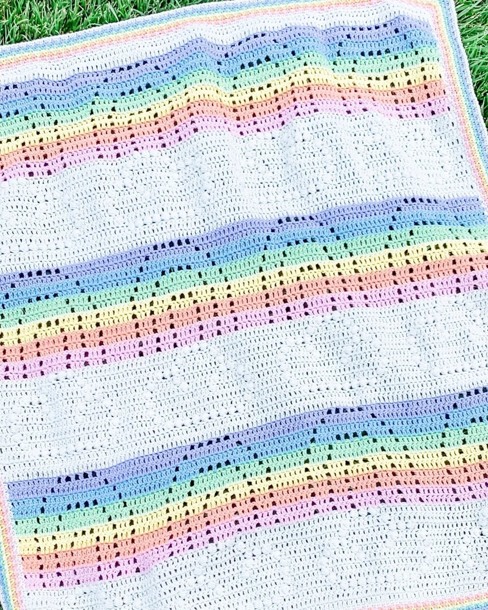 Hector Blanket :: Filet Crochet Pattern :: Skull and Bone — Owl B ...