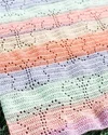 Hope Blanket :: Filet Crochet Pattern :: Awareness Ribbon — Owl B ...