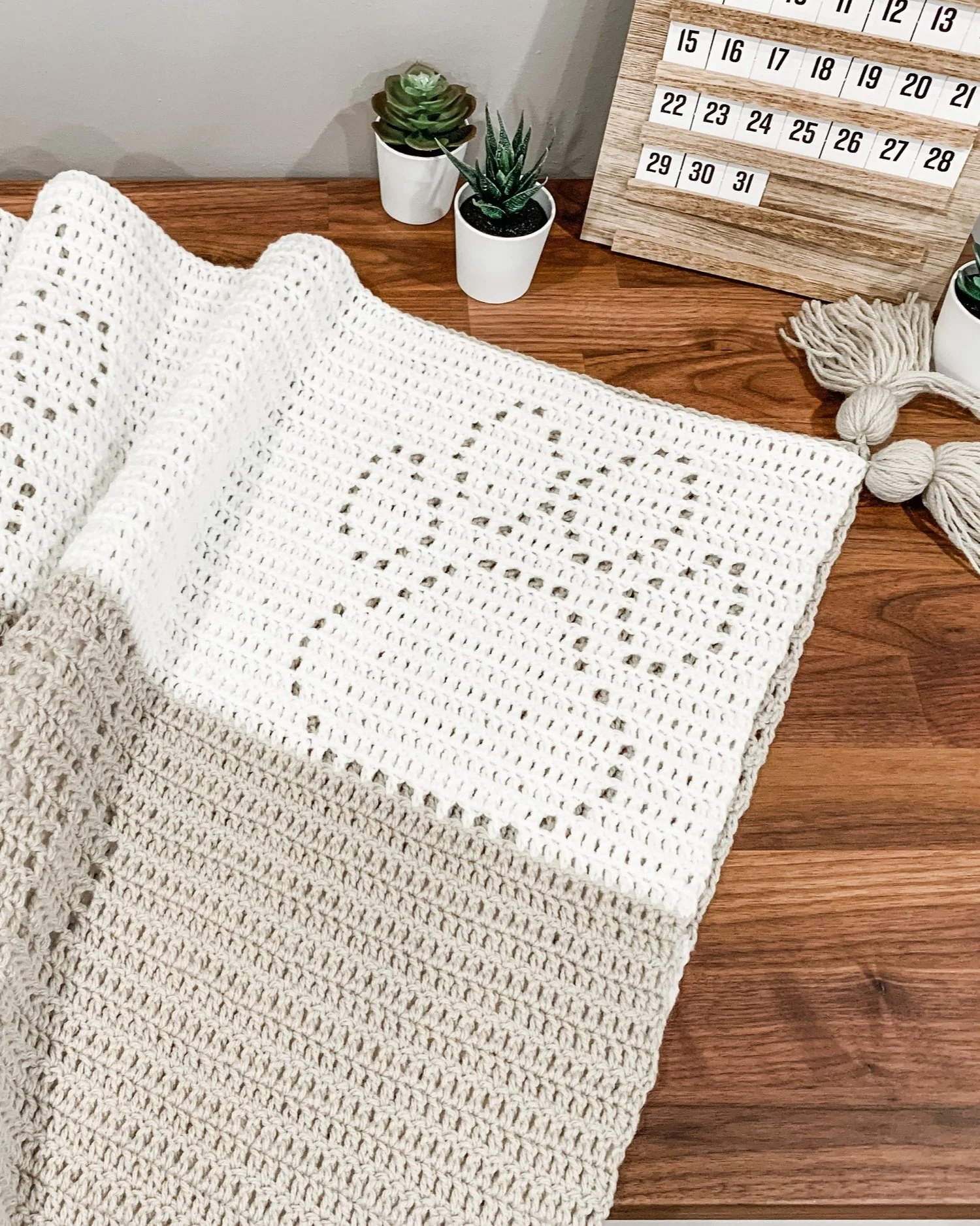 Owl B. Hooked® - Annabelle Blanket Pattern — Owl B. Hooked - Filet ...