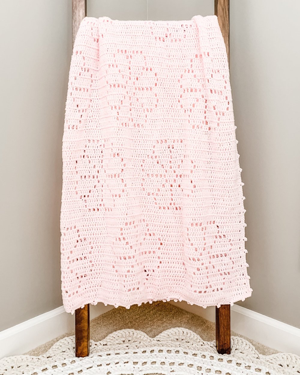 Owl B. Hooked® - Figaro Blanket Pattern — Owl B. Hooked - Filet Crochet ...