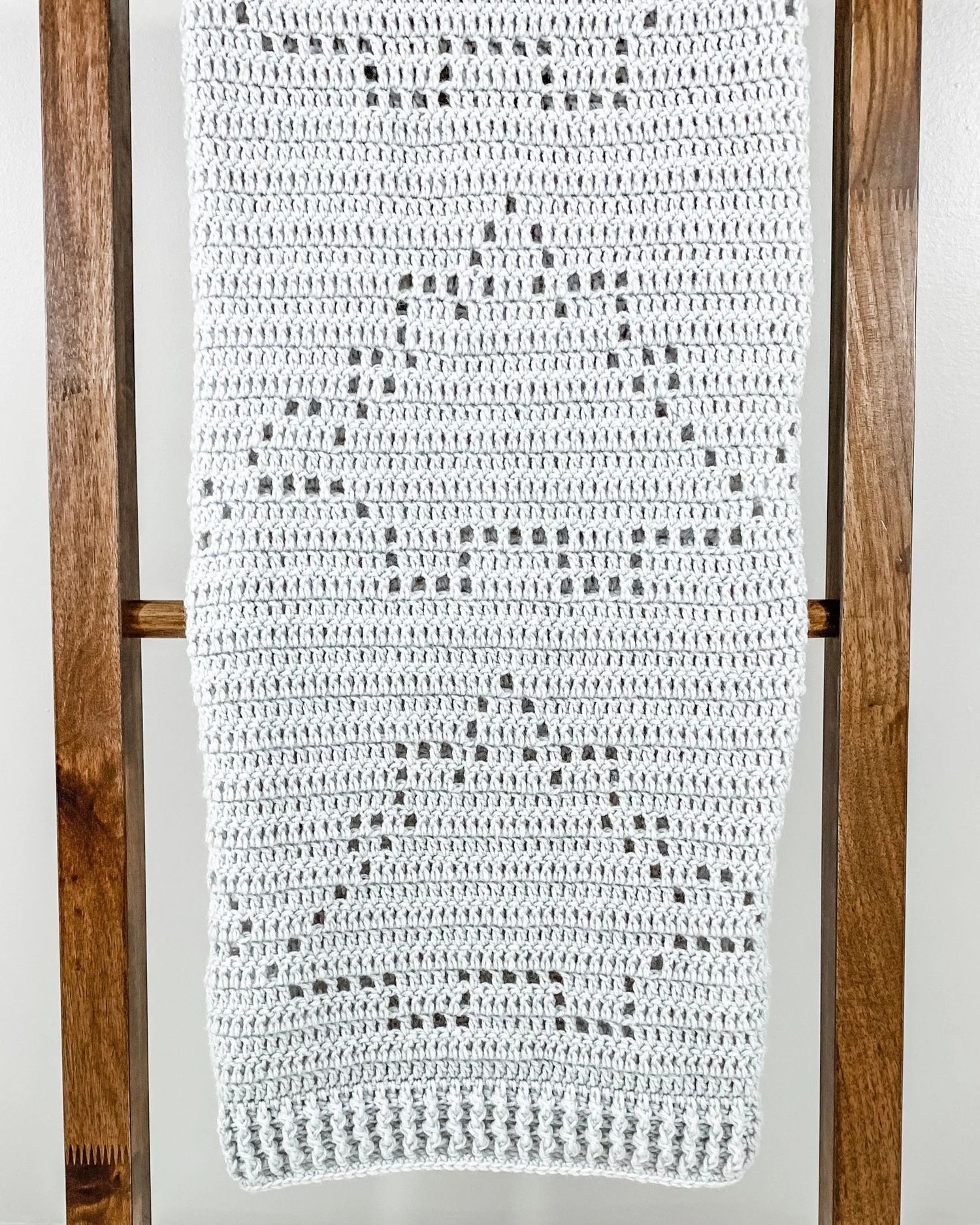 Hope Blanket :: Filet Crochet Pattern :: Awareness Ribbon — Owl B ...