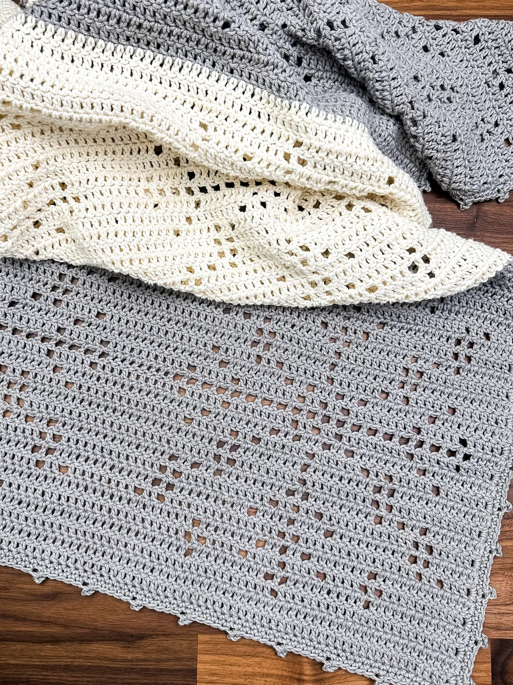 Rosie Blanket :: Filet Crochet Pattern :: Chickens — Owl B. Hooked ...