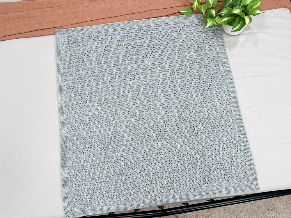 Hector Blanket :: Filet Crochet Pattern :: Skull and Bone — Owl B ...