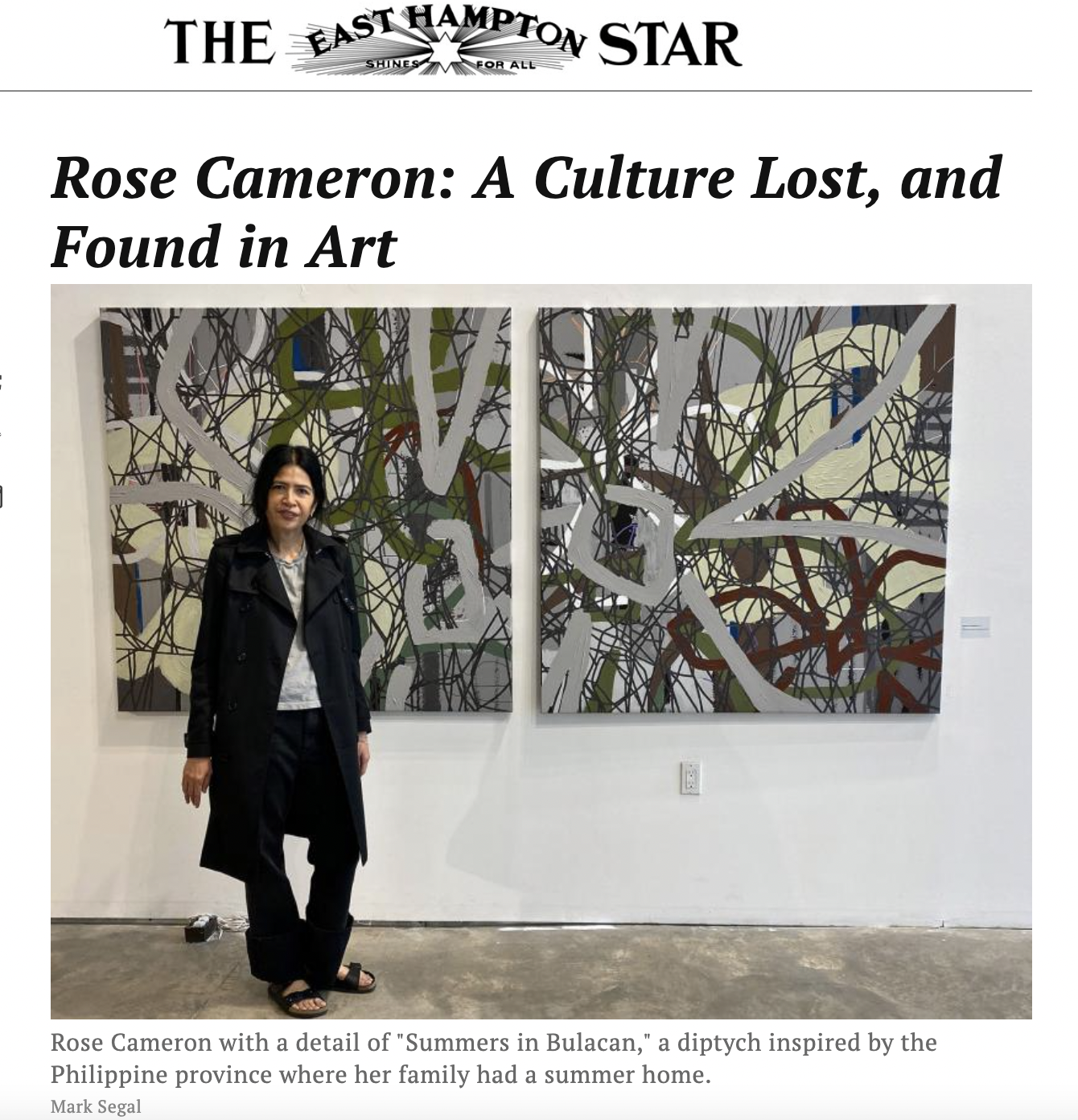 Exhibitions — Rose Cameron