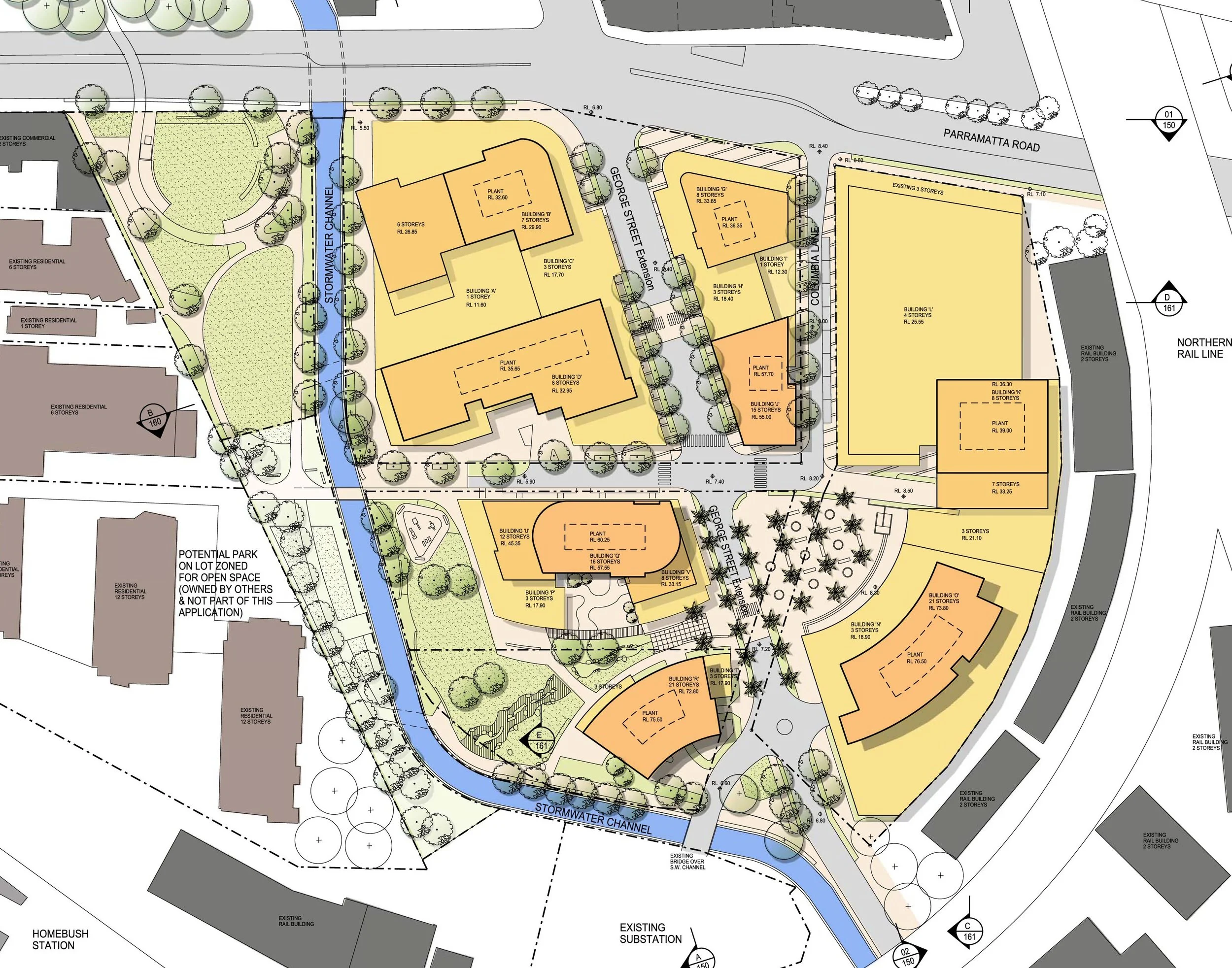 Columbia Precinct — Mayoh Architects