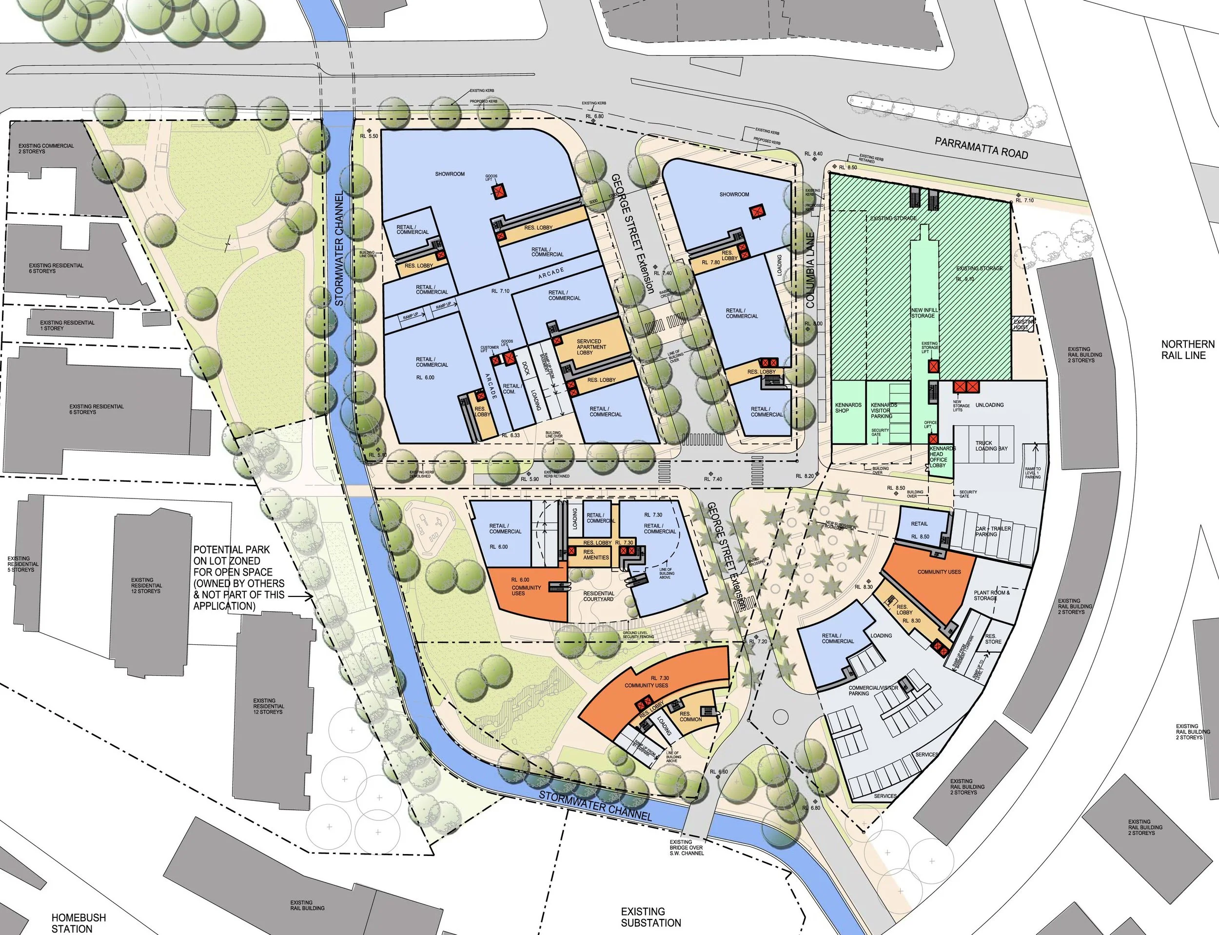 Columbia Precinct — Mayoh Architects