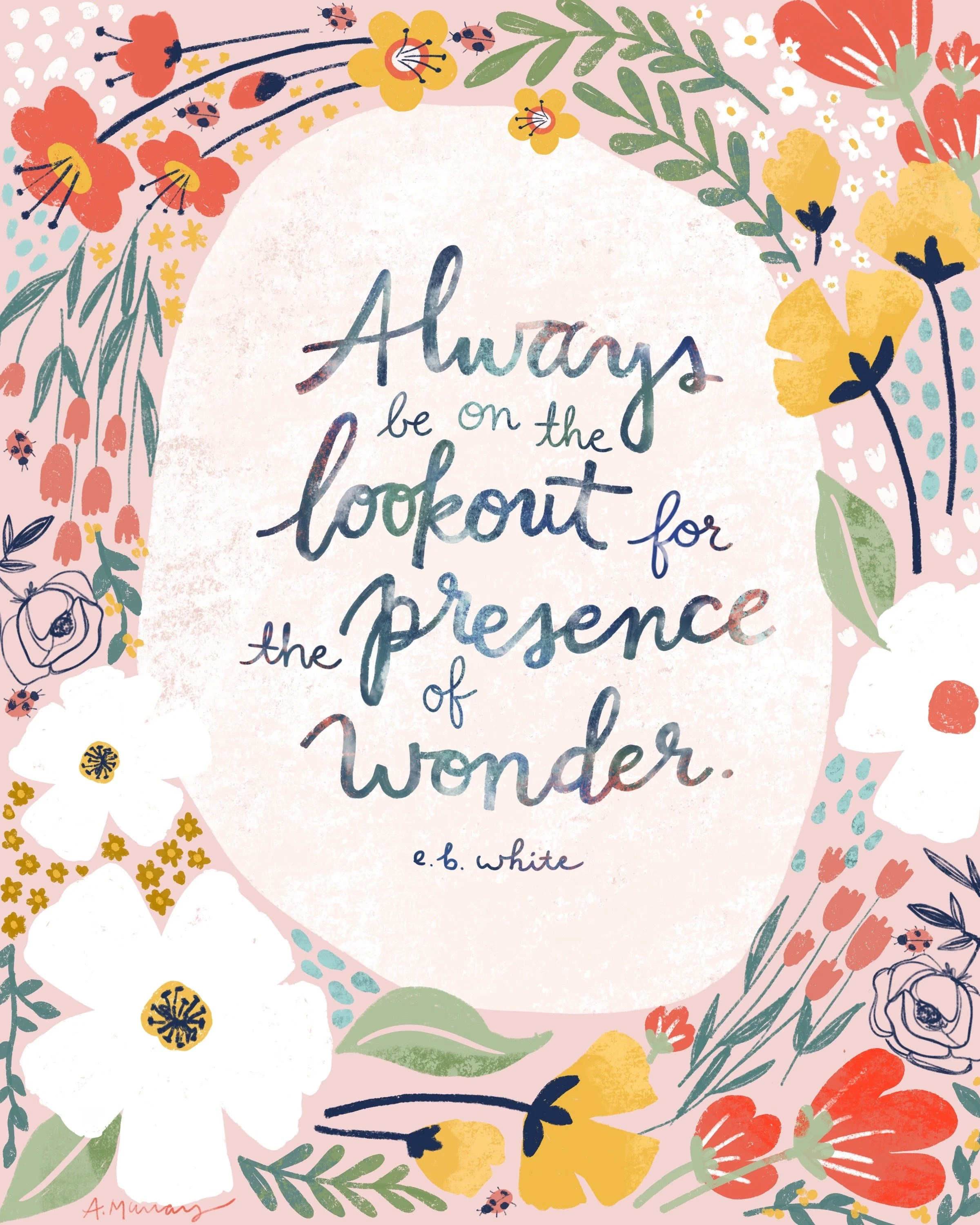 Illustrations + Hand Lettering — Amie Lynn Murray - Paintings, Prints ...