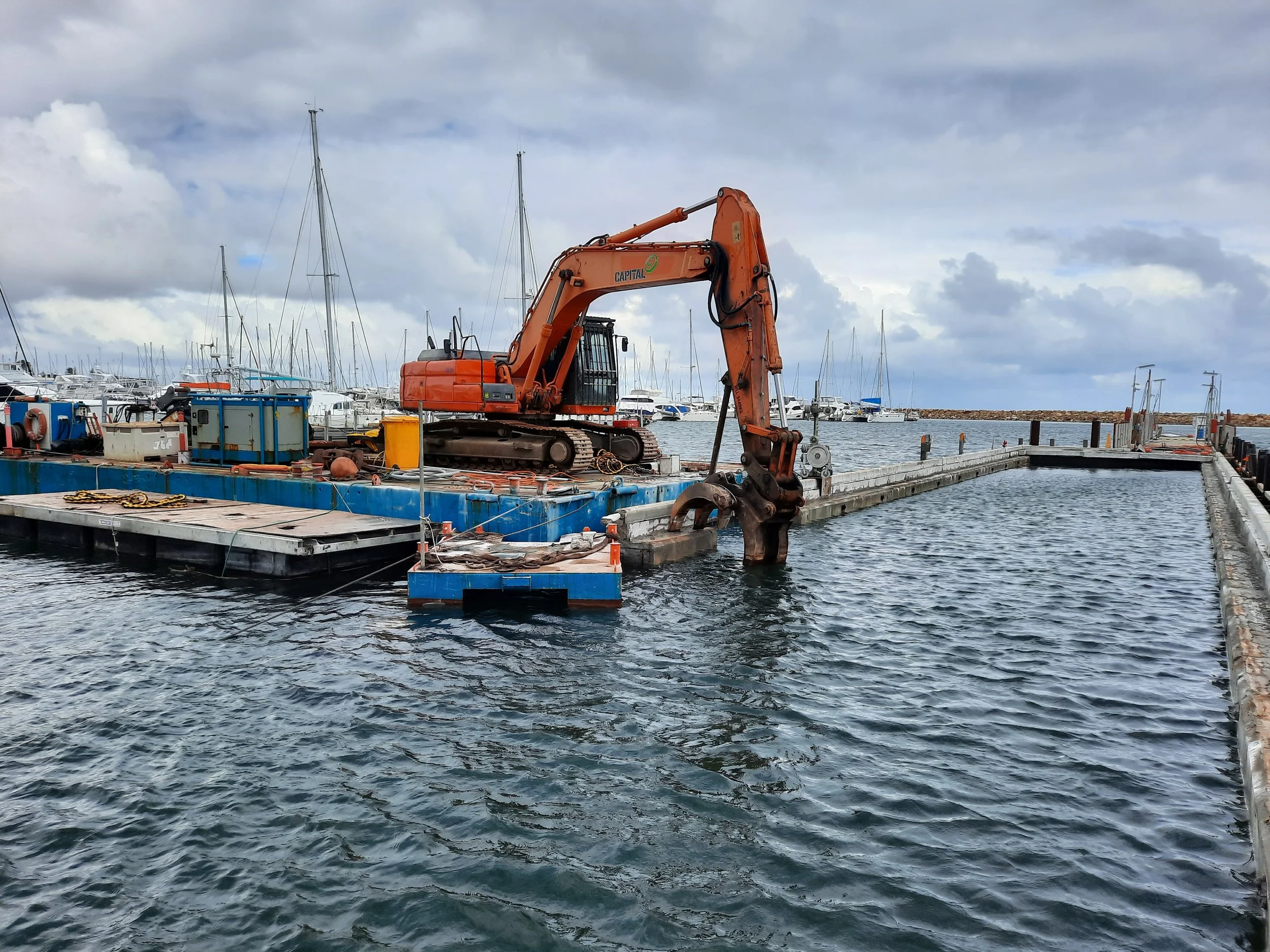 Marine Demolition — Jetty & Marine Construction