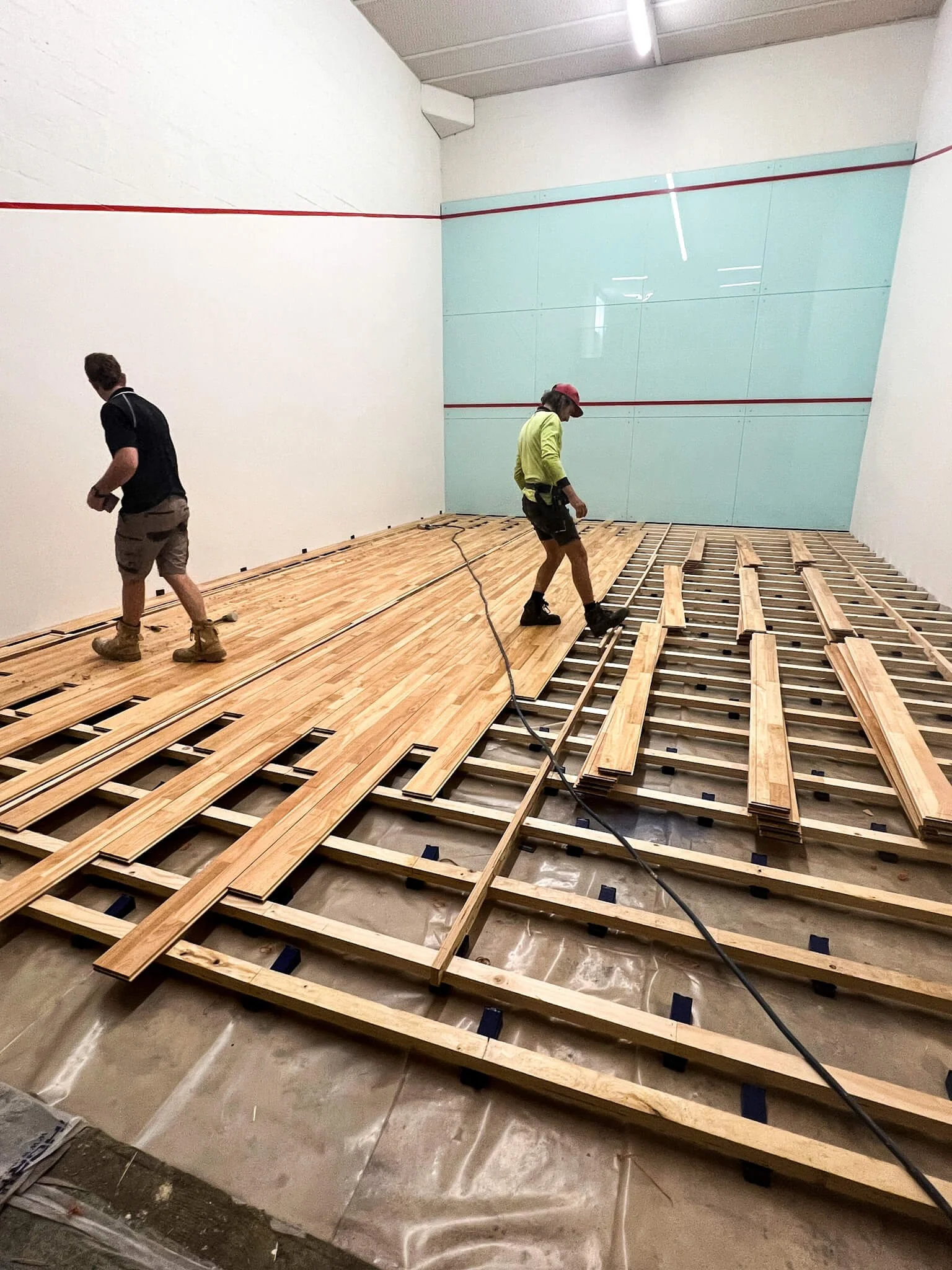Squash Court Floor