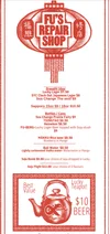 Menus — Fu's Repair Shop
