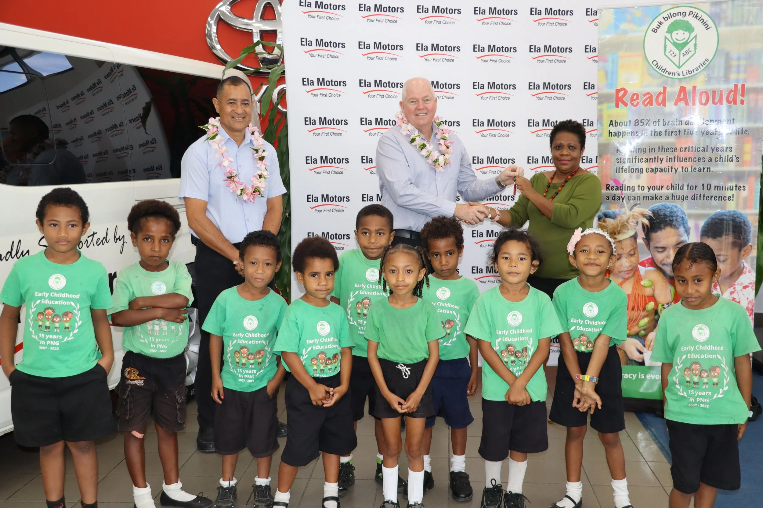 Ela Motors Donates Bus and Golf Tournament sponsorship to Buk bilong ...