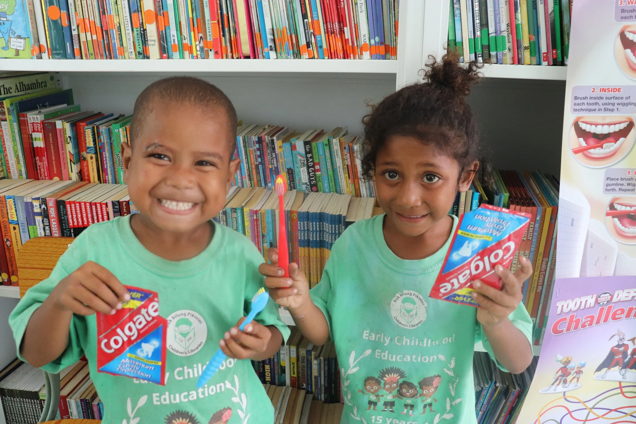 Oral hygiene education is vital in early childhood — Buk bilong Pikinini