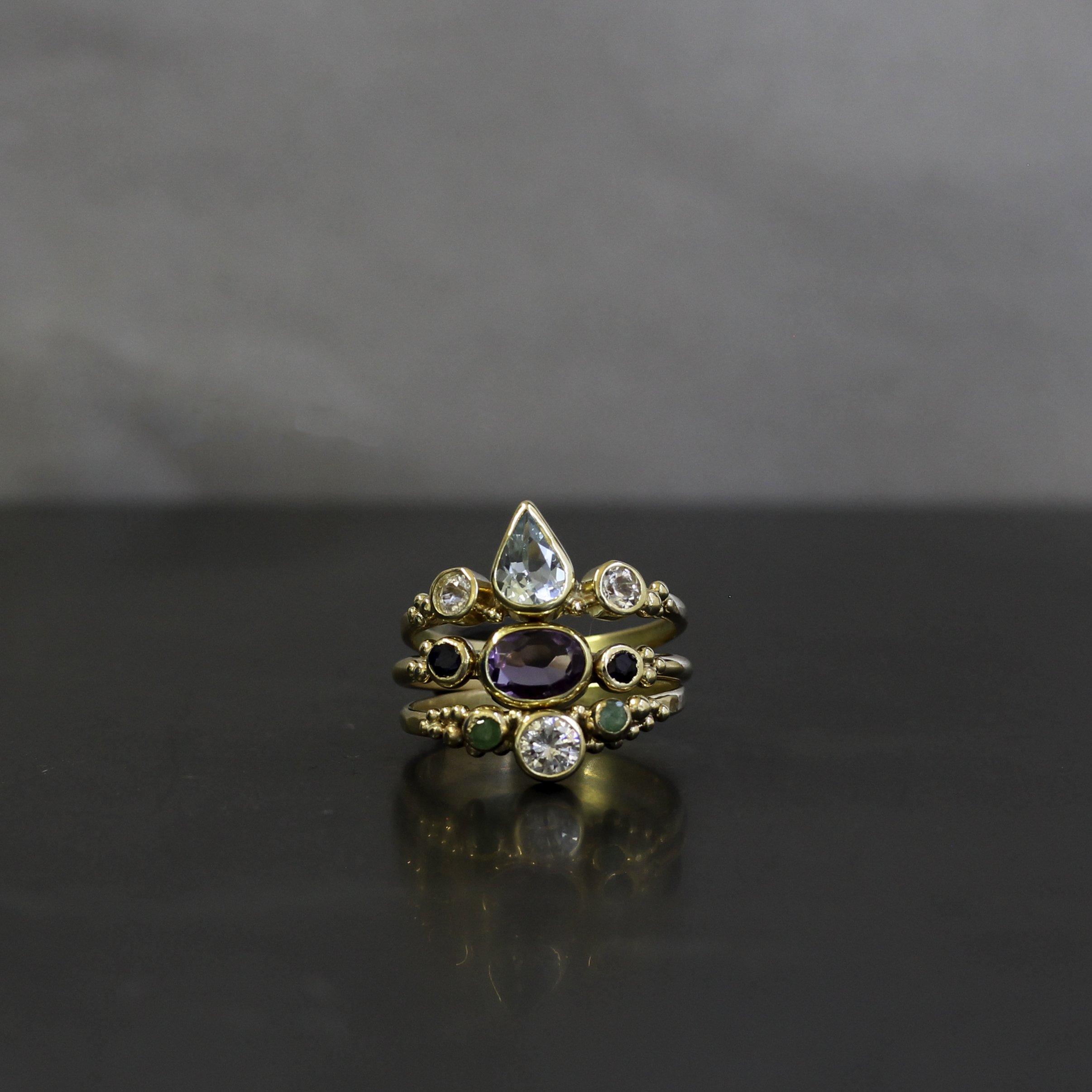 Jewellery remodel case study- Jenna stacking rings — Chloe Michell ...