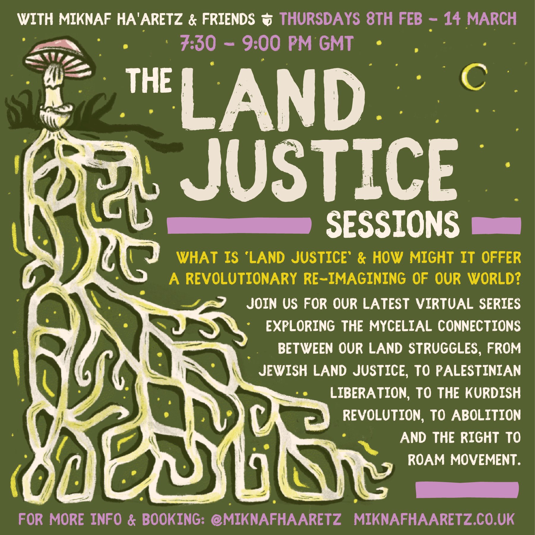 The Land Justice Sessions with Miknaf Ha'aretz & Friends — Miknaf Ha'aretz