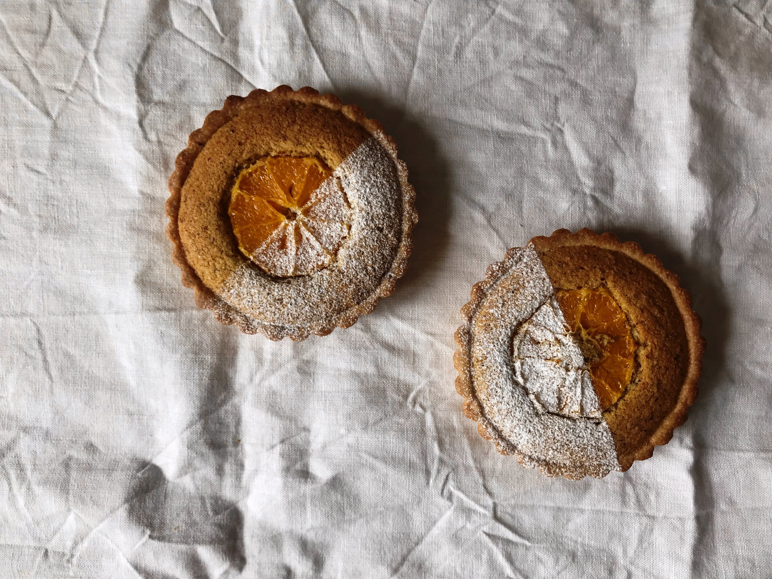 Clementine Frangipane Tart — goûter, partager. Clementine Frangipane Tart — goûter, partager.