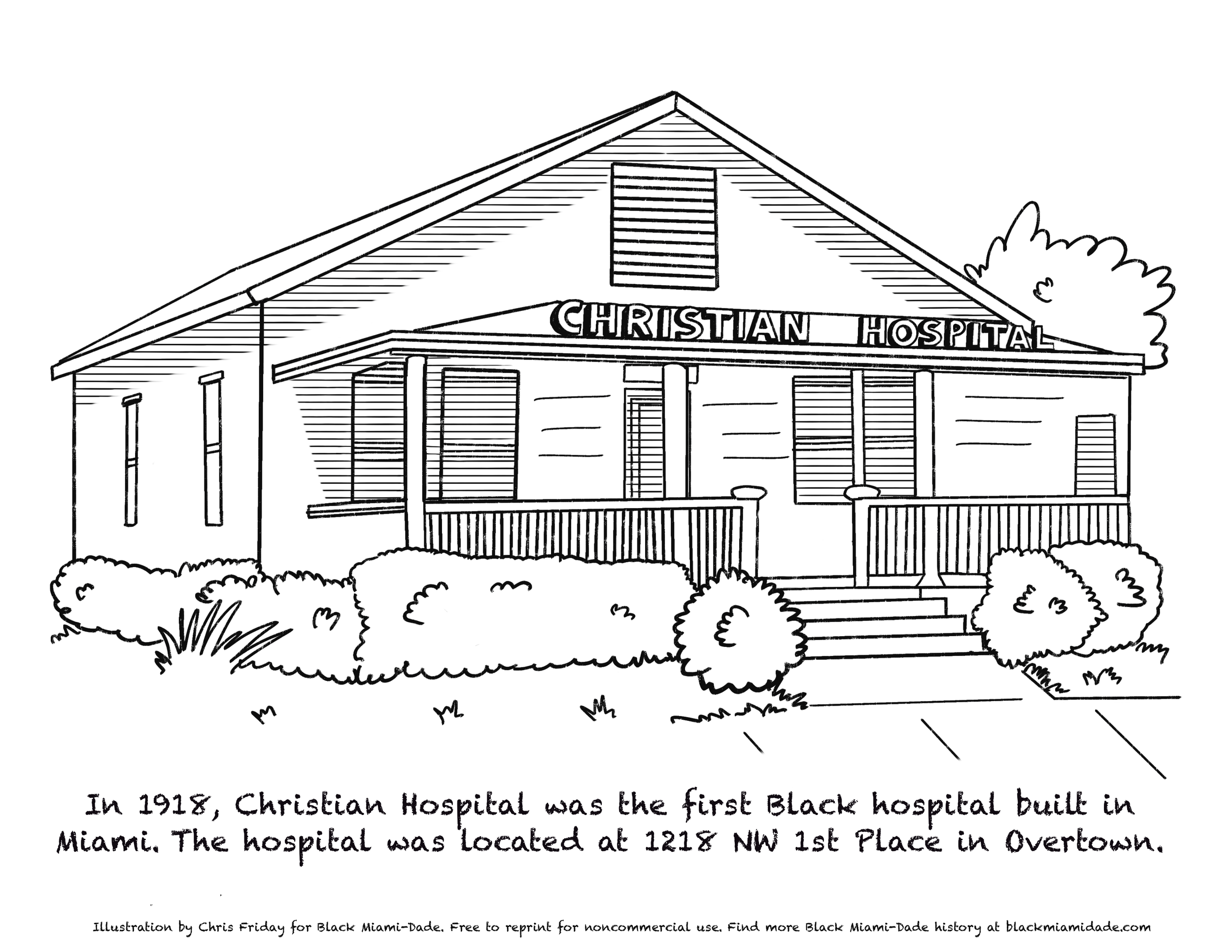 Hospital Coloring Pages