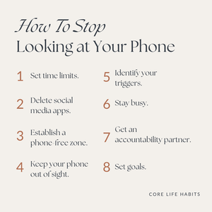 How to Stop Looking at Your Phone: Keep Phone Out of Sight