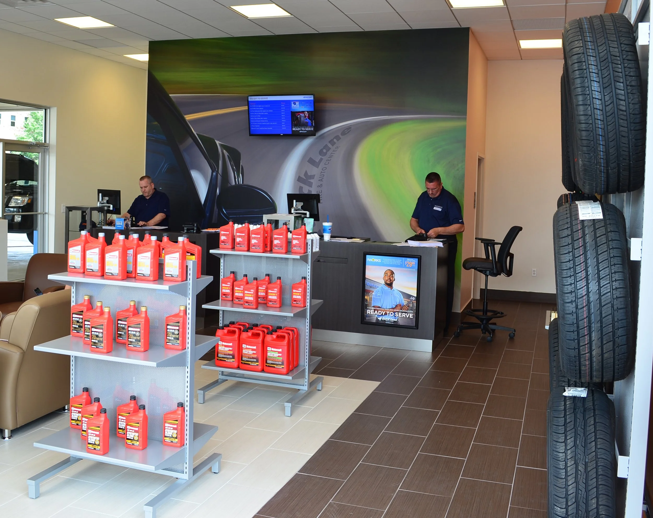 Quicklane at Nick Mayer Lincoln — JTL Construction