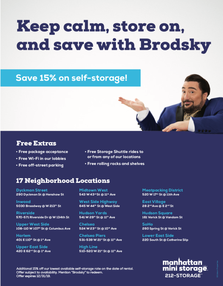 Manhattan Mini Storage — Brodsky Neighbors